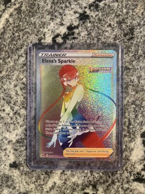 Elesa's Sparkle 275/264 - Fusion Strike - 2021 Pokemon TCG - Rainbow ...