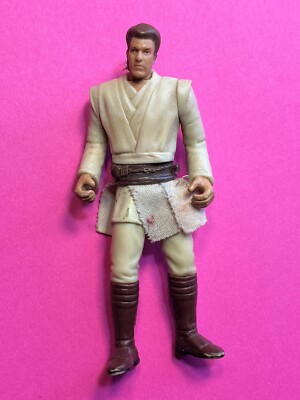 1999 Star Wars Obi-Wan Kenobi Jedi Apprentice 3.75” Action Figure Ep 1 ...