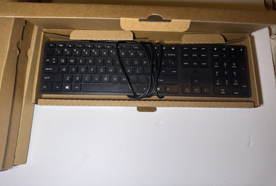Lot of 3 HP Halley USB Keyboard DIB (US) Wired Slim Black L96909-001 | eBay