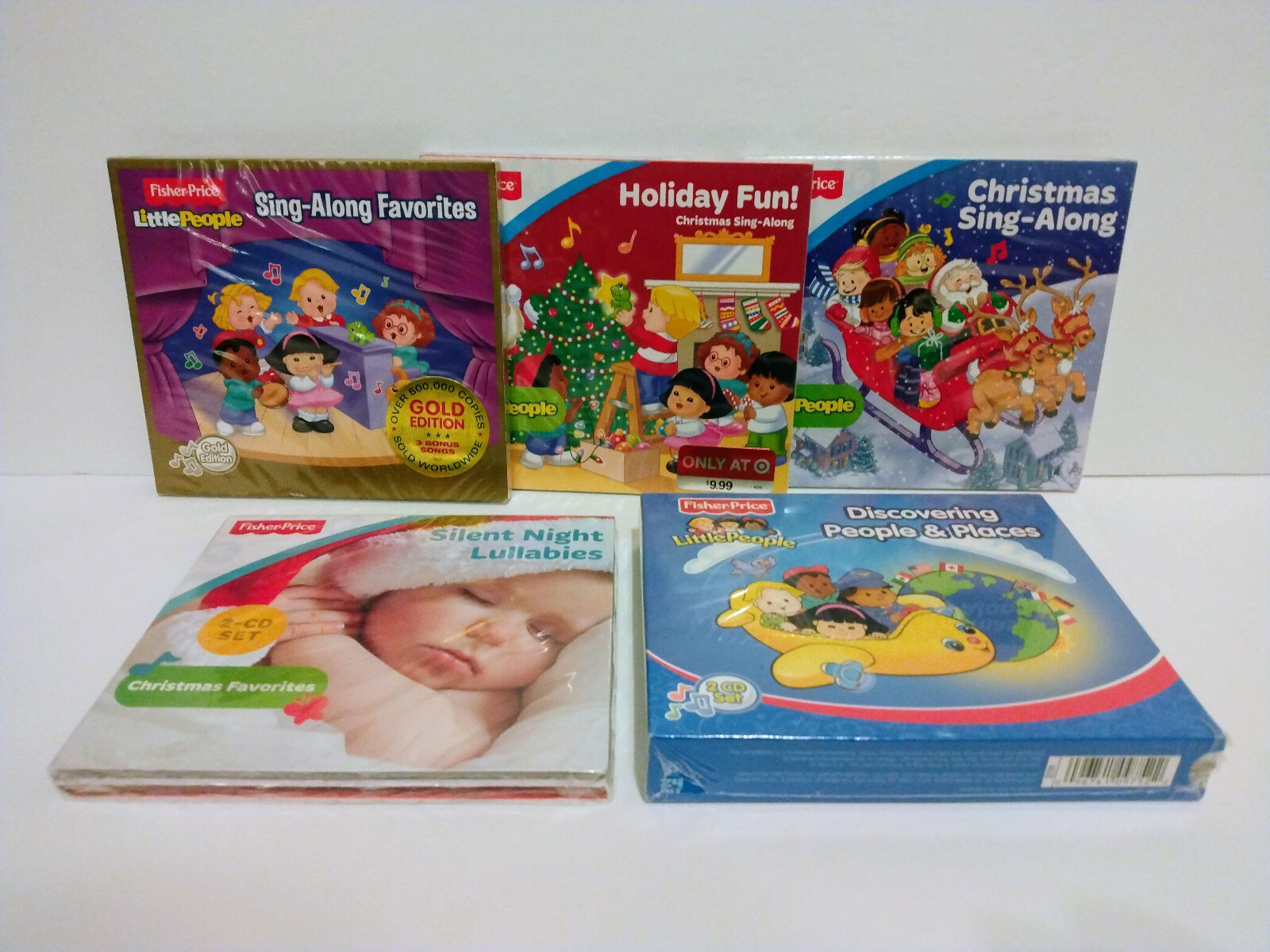 Fisher-Price LITTLE PEOPLE Sing-Along CD Lot (5) Brand New! | eBay