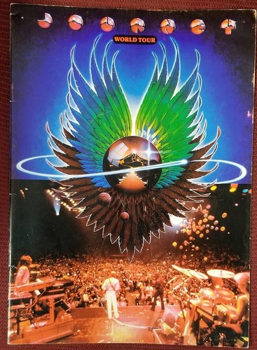 JOURNEY - 1979 TOUR BOOK CONCERT PROGRAM + TICKET STUB VG+ WITH PIN ...
