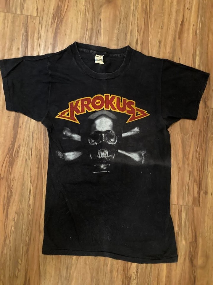 Krokus 1982 Tour Shirt | eBay