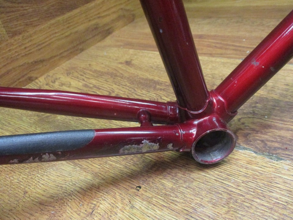 VINTAGE NASHBAR 3000 ETR LUGGED STEEL ROAD BIKE FRAME SET 51x56 | eBay