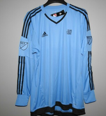 MLS Goal Keeper Light Blue Adidas Soccer Jerseys New Mens Size XL | eBay