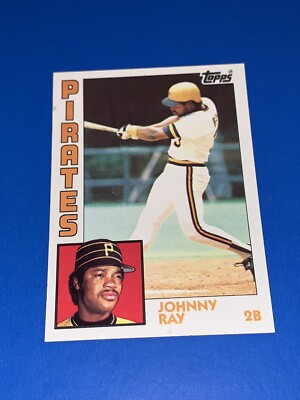 1984 Topps Johnny Ray Baseball Card #537 Pittsburgh Pirates Set Break ...