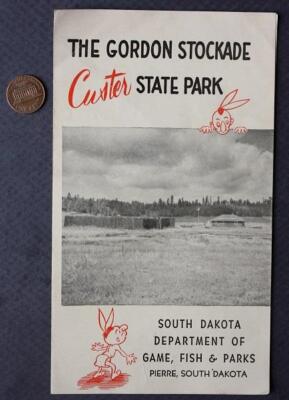 1950-60s Era Pierre South Dakota Gordon Stockade Custer State Park ...