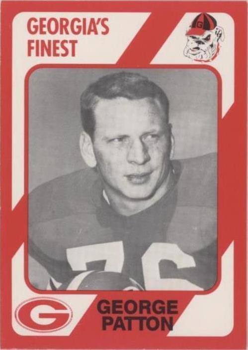 1989 Collegiate Collection Georgia Bulldogs - George Patton #32 (RC ...