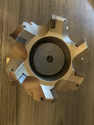 Ingersoll 4” Face Mill 5N6R- 40R01 Used with 6 Insert And Bolt | eBay