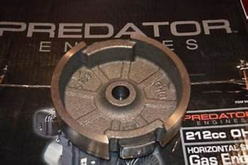 Predator 212cc Hem OEM Flywheel with Stock & Advanced Timing Key (New ...