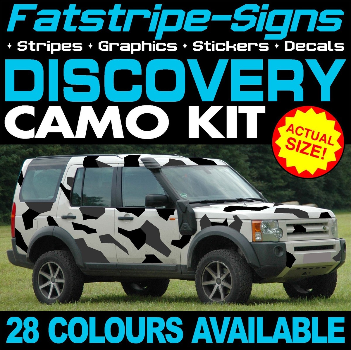 Adesivi Mimetici 4x4