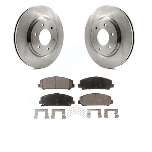 Front Ceramic Brake Pads & Rotors Kit for 2017-2019 Nissan Titan | eBay