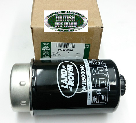WJI500040 - LAND ROVER DEFENDER PUMA FUEL FILTER - GENUINE | eBay Australia