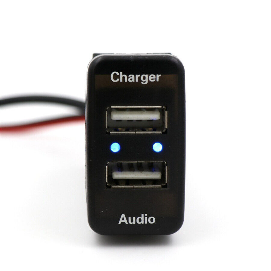 USB Charger Audio Socket For Toyota Tacoma Highlander Land FJ Cruiser ...