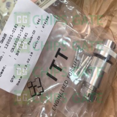 1PCS New ITT Cannon Pneumatic Connector B97007-061 Fast ship with ...