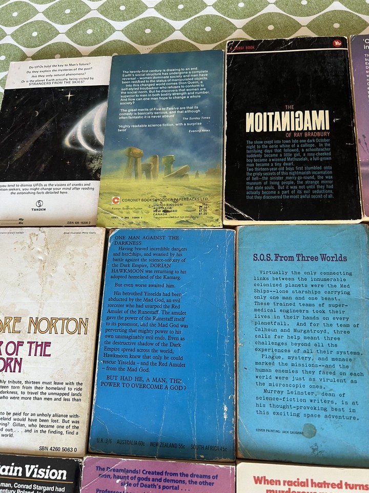 vintage science fiction paperbacks job lot - 28 units | eBay UK