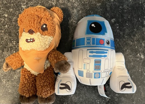 Disney Star Wars 8” Wicket Ewok + R2D2 Plush Stuffed Animal By Mattel ...