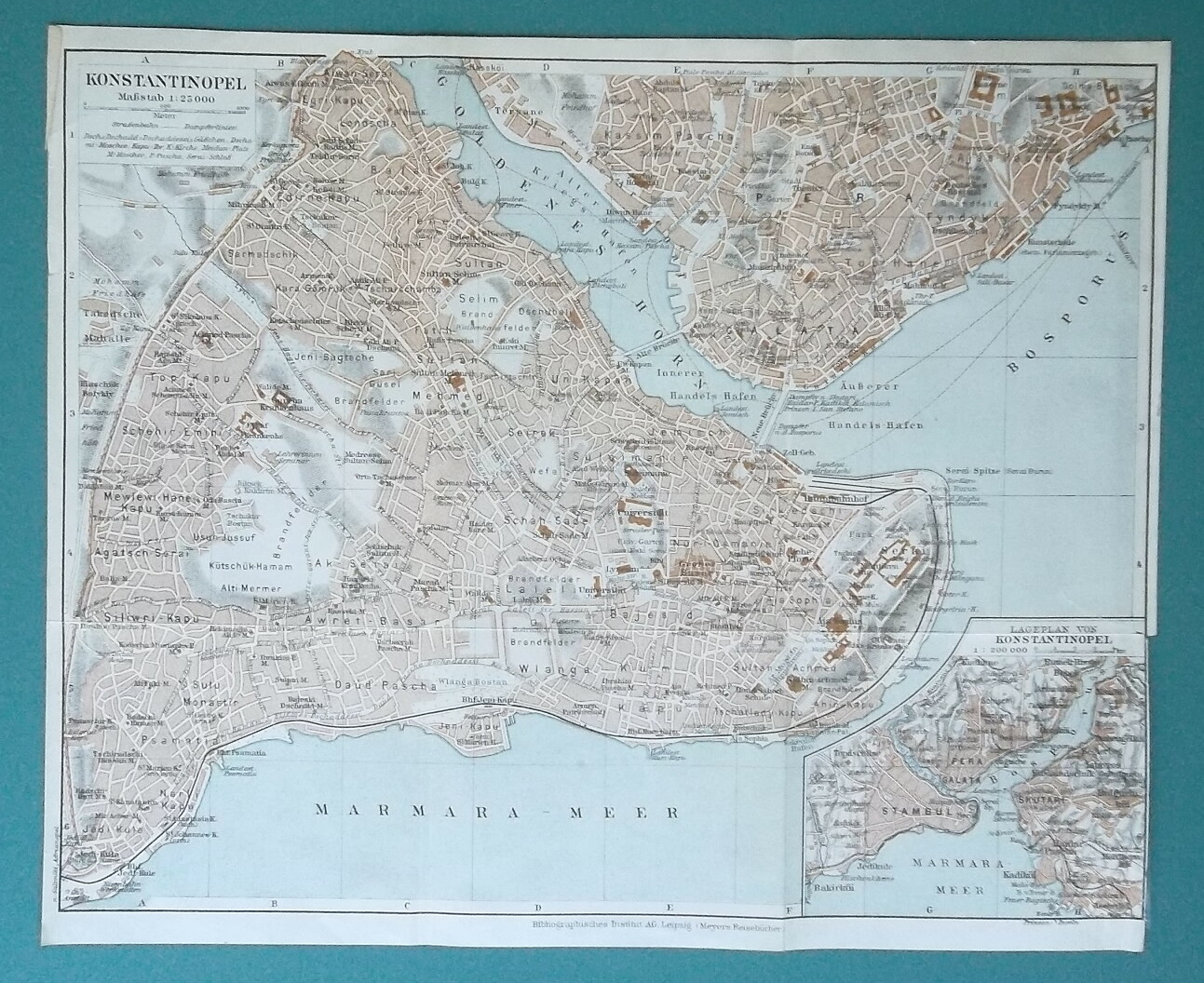 Constantinople City Map