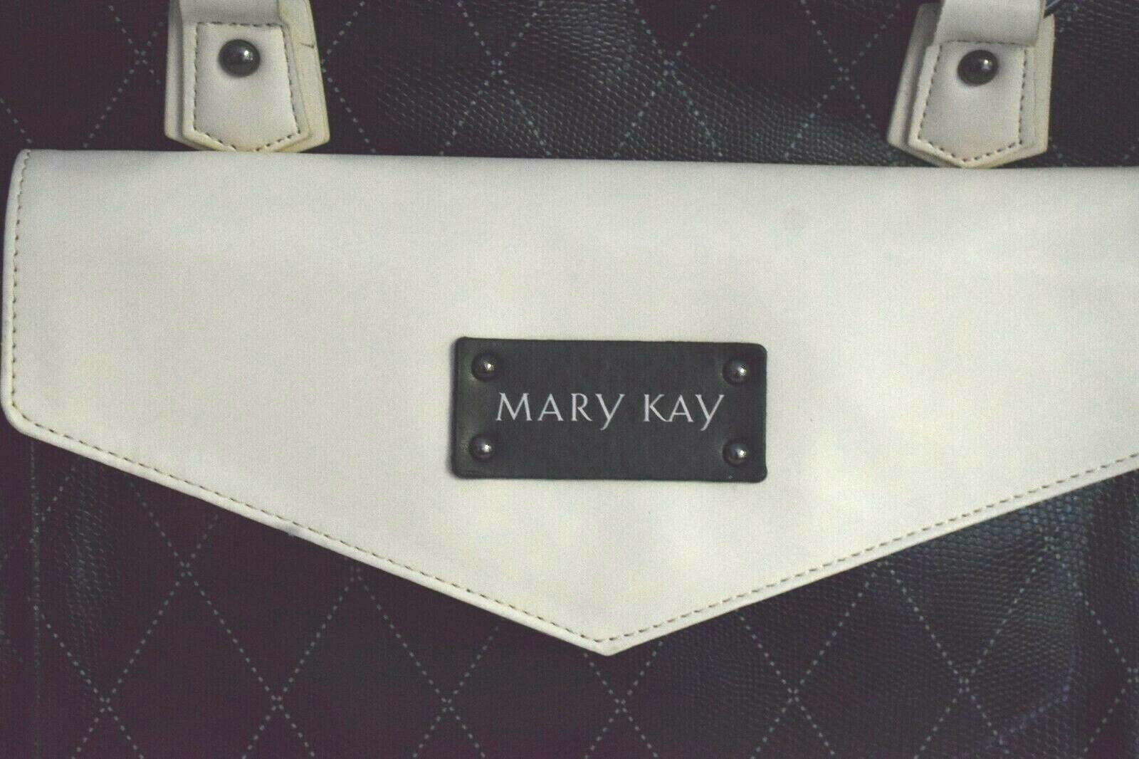 Mary Kay Consultant Bag Large Black & Ivory w/ Organizer Caddy Plus ...