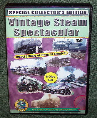 20223 TRAIN VIDEO DVD BOX SET "VINTAGE STEAM SPECTACULAR" | eBay