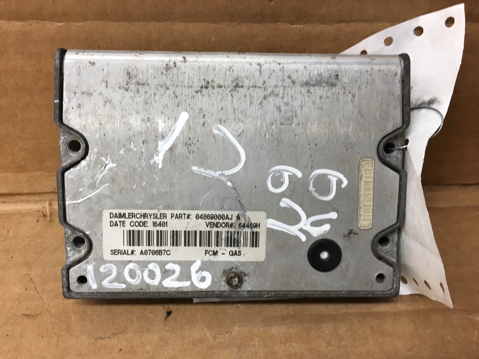 2001 Dodge Caravan Multifunction Control Module | eBay