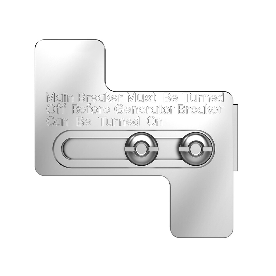 Generator Interlock Kit For Challenger & Westinghouse & Siemans 200 Amp ...