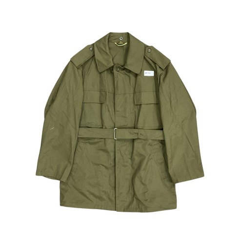 Vintage Czech Army Winter Coat Shell Overcoat Parka Olive Green 1990s ...
