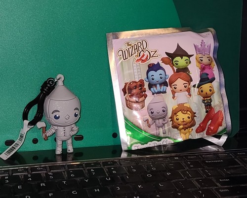 Wizard of Oz NEW * Tin Man Clip * Blind Bag Movie Monogram Keychain | eBay