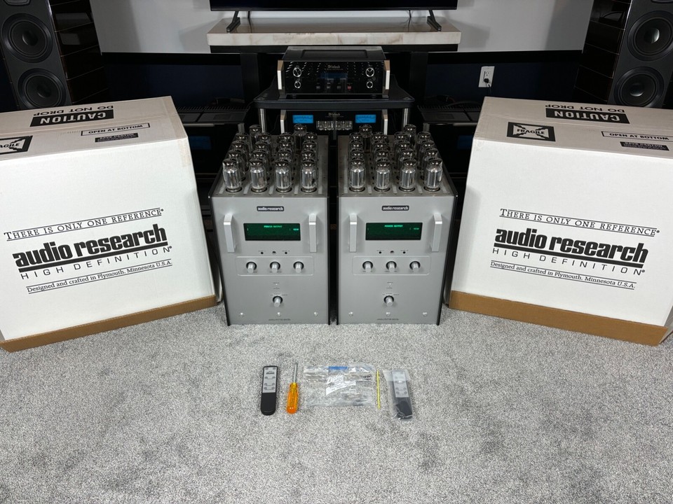 Audio Research Reference Ref 610t Monoblock Amplifier - Pair - 2 Sets ...