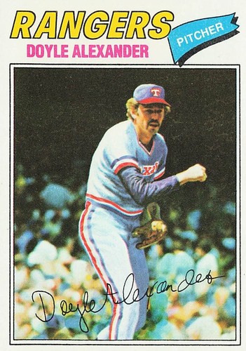 Doyle Alexander 1977 TOPPS Baseball Card #254 | eBay