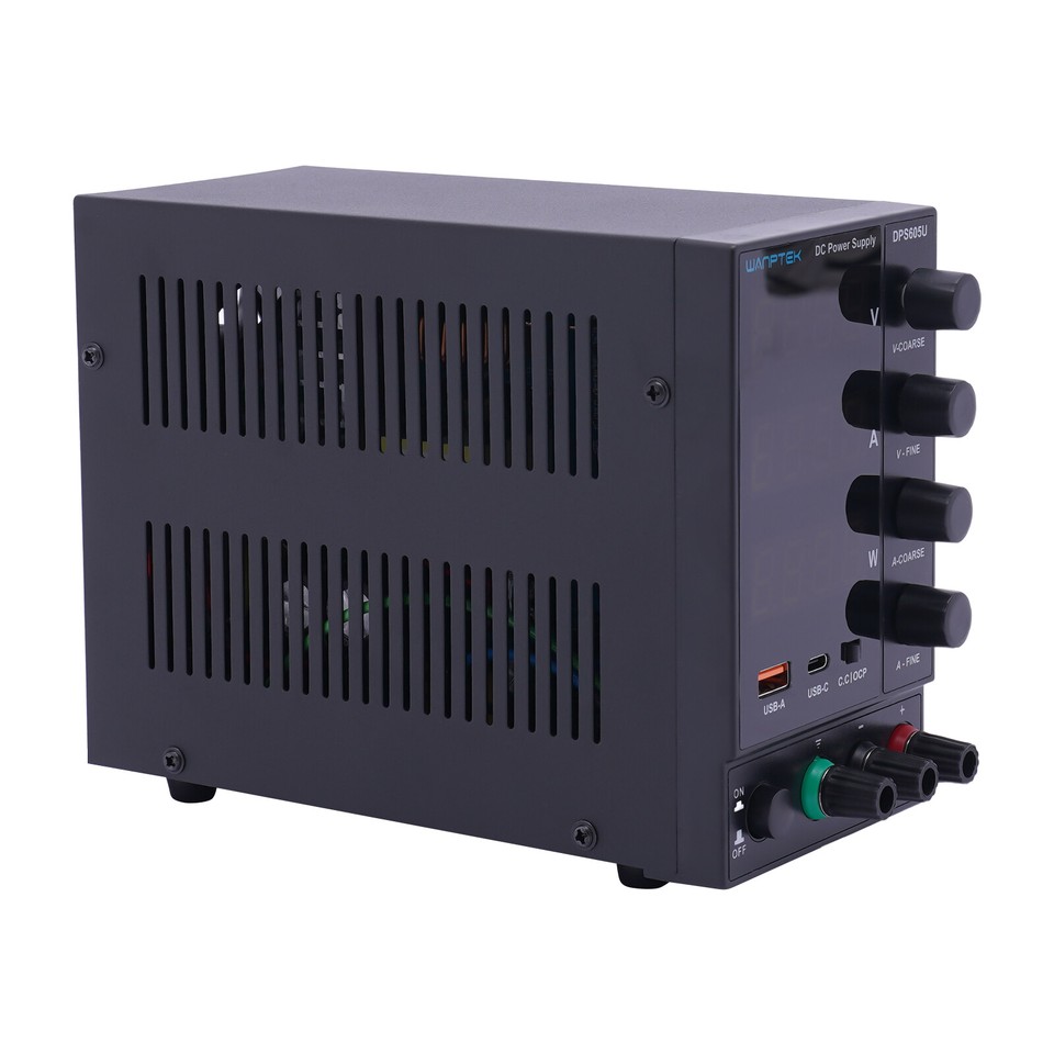 30V 60V 6A 5A WANPTEK Lab Adjustable Switch DC Power Supply Variable ...