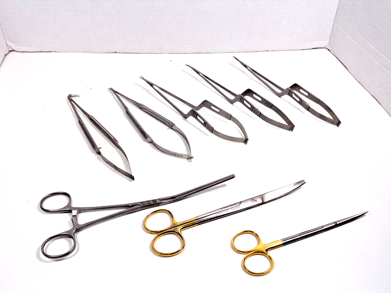 Lot of 12 Pcs. Pilling Co. Various Micro Surgical Instruments. Germany ...