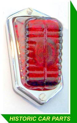 MG TD Midget 1950-54 - 1 X REAR BRAKE/TAIL LIGHT Lucas Style "Cheese ...