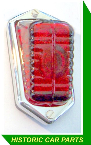 MG TD Midget 1950-54 - 1 X REAR BRAKE/TAIL LIGHT Lucas Style "Cheese ...