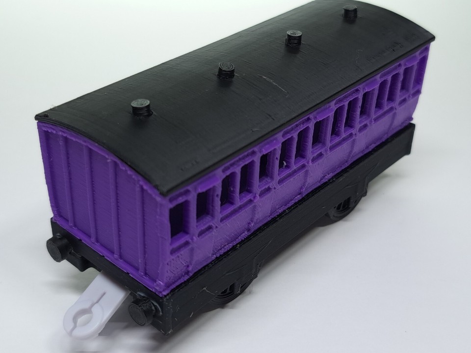 Thomas Trackmaster 3D Printed Purple Composite Coach Custom | eBay