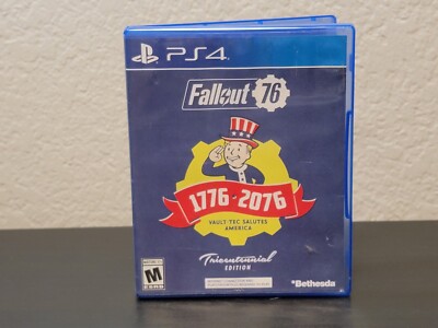 PS4 Fallout 76 Tricentennial Edition Game Complete Mint Disc Bethesda ...