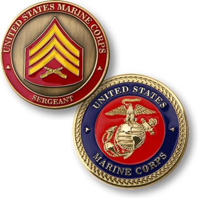 NEW USMC U.S. Marine Corps Sergeant Challenge Coin. | eBay