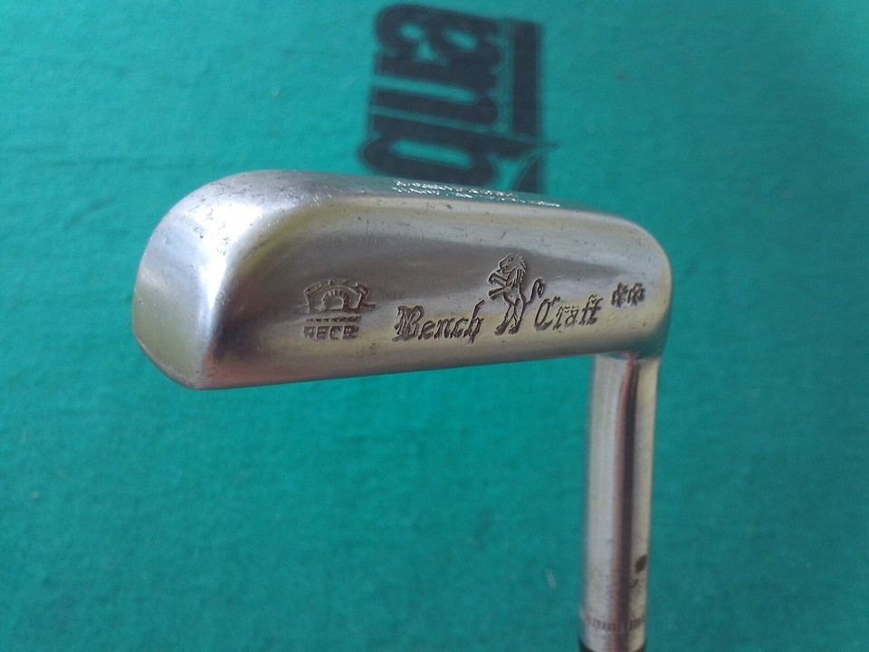 Rare John Letters Bench Craft Putter Made In Scotland Mens RH Steel ...