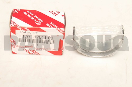 117011701103 Genuine Toyota BEARING, CRANKSHAFT 11701-17011-03 | eBay