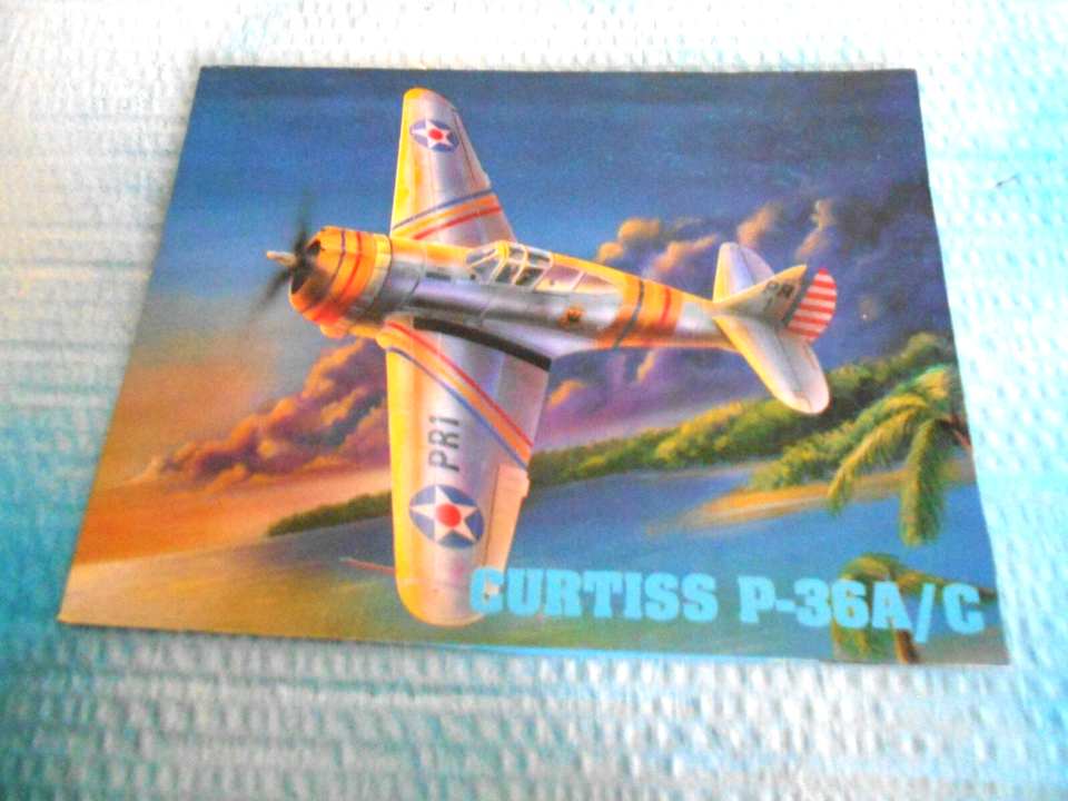WORLD WAR II 1/48 SCALE MODEL PLANE - BUILT - U.S. FIGHTER - CURTISS ...