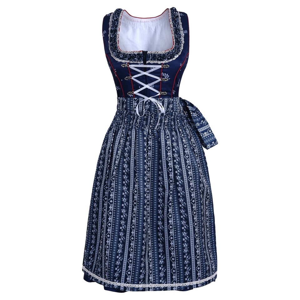 Elegant Bavarian Dirndl Dress – Custom Fit, Luxe Lace, Authentic Alpine ...