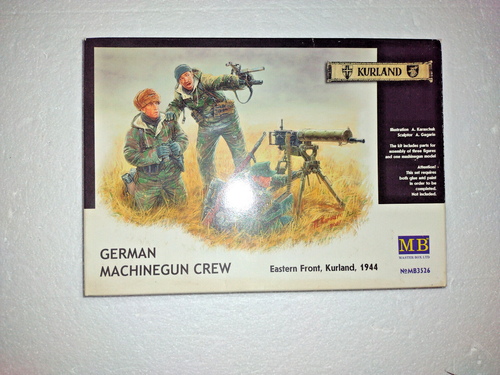 1/35 Master Box 35026 German Machine Gun Crew w/MG08 Gun Eastern Front ...