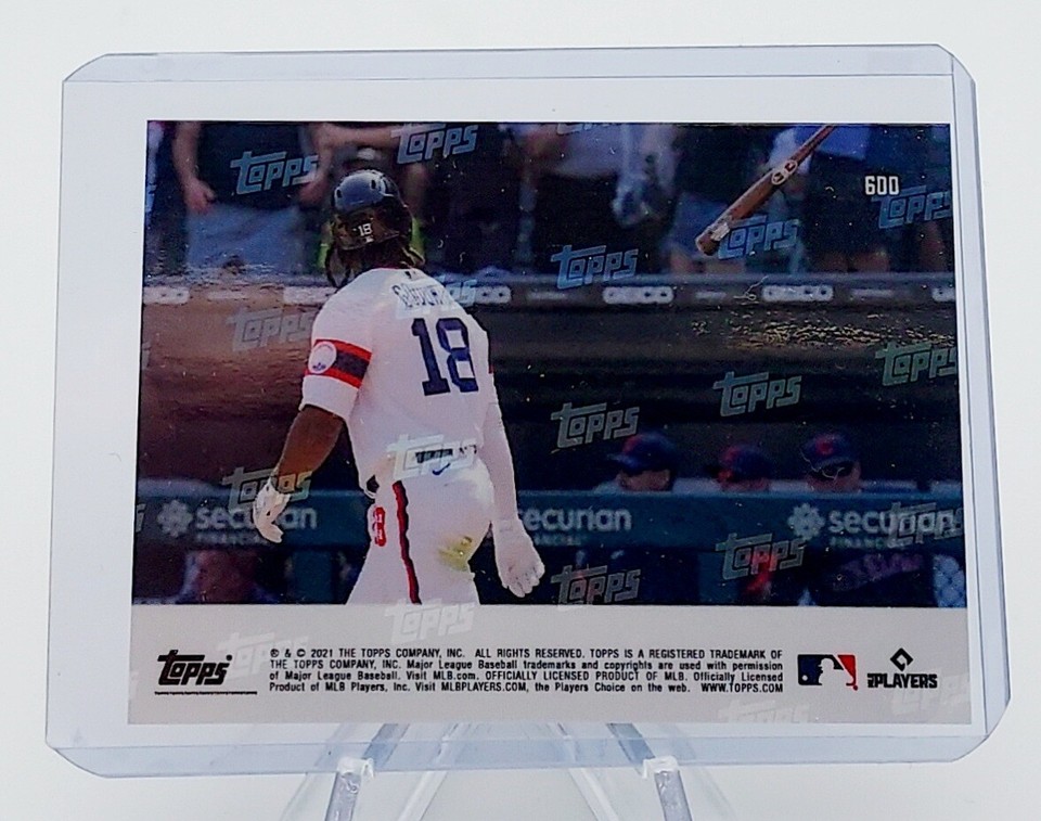 Brian Goodwin Walk-Off HR - 2021 MLB TOPPS NOW Card 600 - Blue Parallel ...