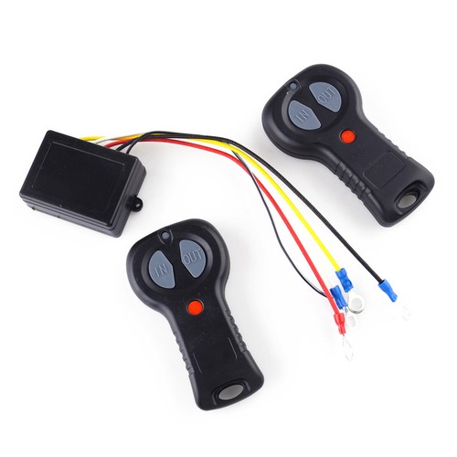 12V 12 Volt Wireless Winch Remote Control Twin Switch Handset Easy To ...