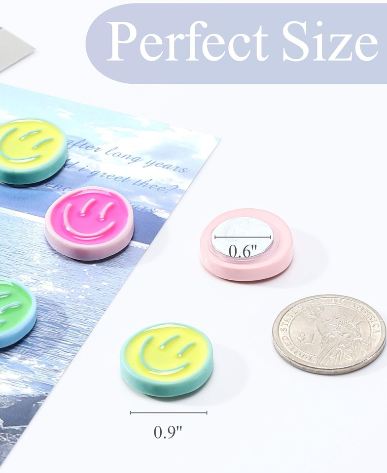 12Pcs Fridge Magnets Cute Refrigerator Magnets, Colorful Magnets for ...
