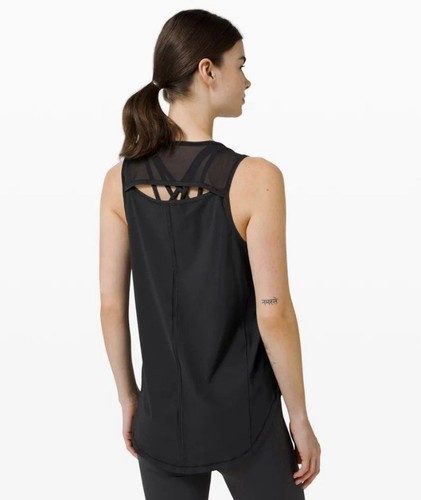 Lululemon Sculpt Tank Top Black Womens M/L | eBay