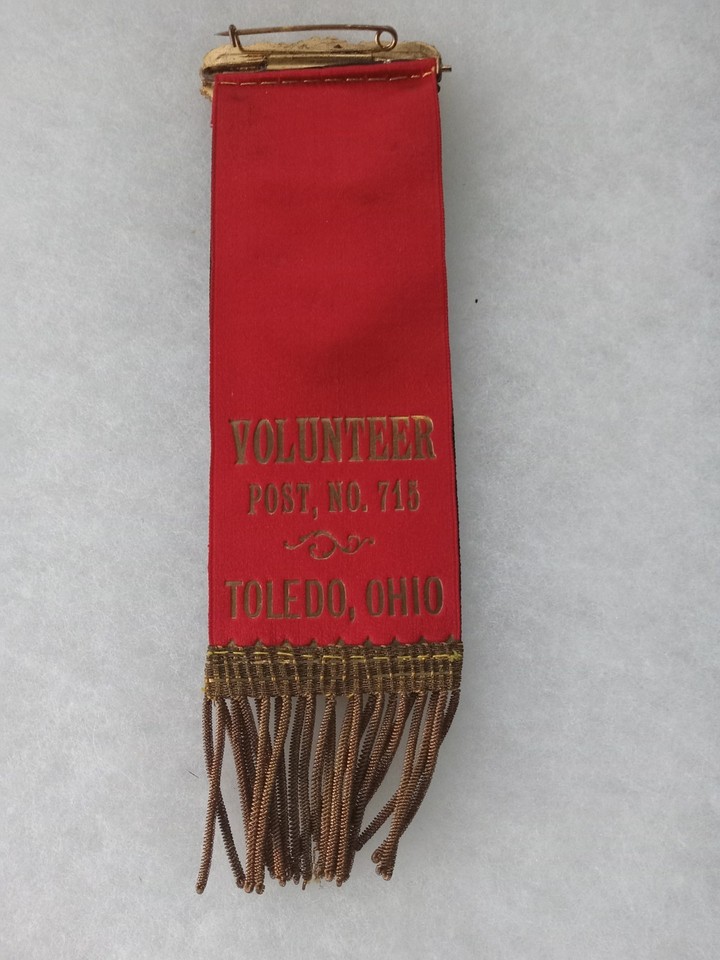 TOLEDO OHIO GAR CIVIL WAR VETERAN HONORARY ASSOCIATE MEMBERS DBL ...