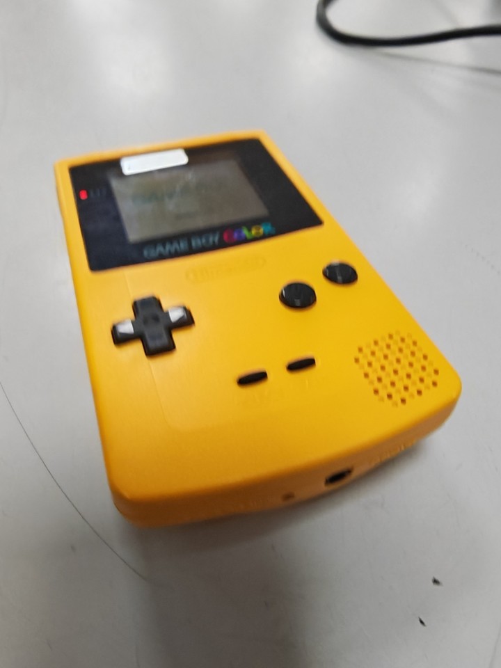 Nintendo GameBoy Color Handheld Game Console Only CGB-001 Yellow | eBay UK