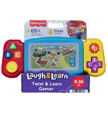 Fisher-Price Laugh & Learn Twist & Learn Gamer Pretend Video Game ...