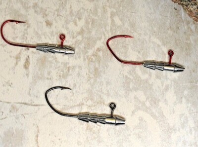 Hover Strolling Jig Head Fishing 1/16-3/32oz 1/8 oz 1/0 or 2/0 or 3/0 ...