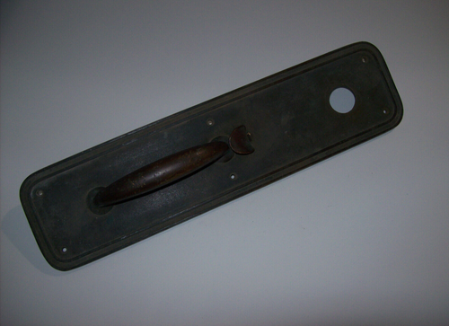 Vintage Antique Solid Brass Thumb Latch Door Handle Pull Plate, with ...